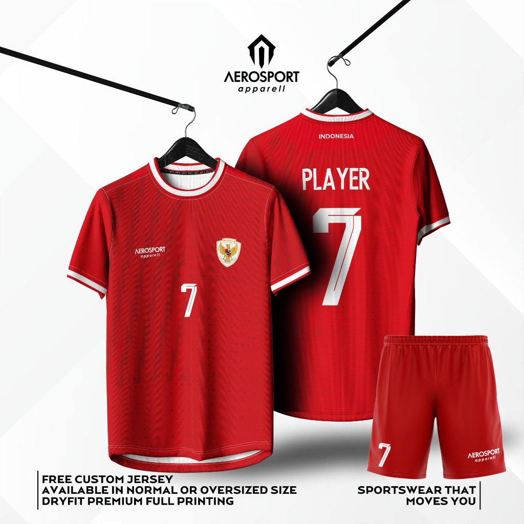 Jual Jersey Oneck Timnas Indonesia U23 terbaru Fantasy Home Merah ... Jual Jersey Oneck Timnas Indonesia U23 terbaru Fantasy Home Merah ...