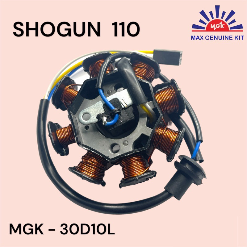 Jual MGK SPULL ASSY STATOR COMP SHOGUN 110 KODE 30D10L | Shopee Indonesia