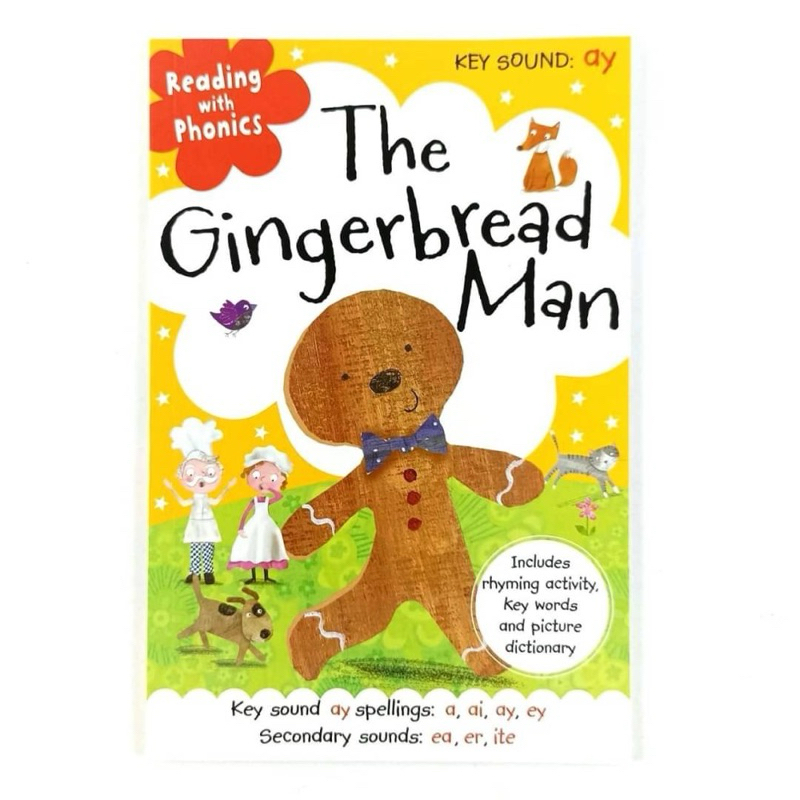 Jual READING WITH PHONICS - THE GINGERBREAD MAN | Shopee Indonesia