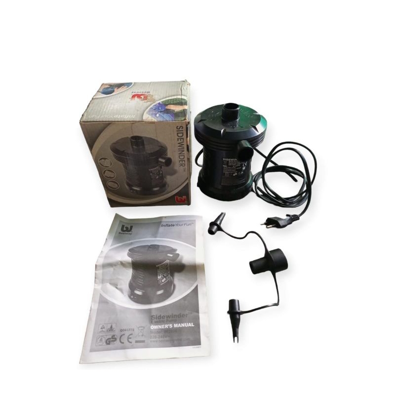Jual PRELOVED POMPA ANGIN LISTRIK BESTWAY 62056 SIDEWINDER | BALON | KURSI | PELAMPUNG | KASUR ...