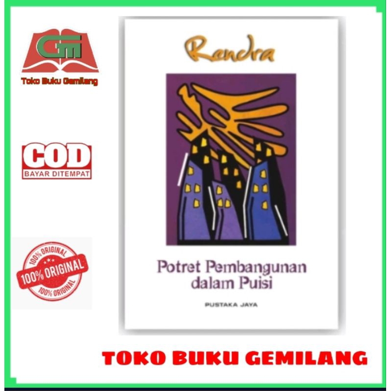 Jual BUKU PUISi POTRET PEMBANGUNAN DALAM PUISI - WS RENDRA | Shopee ...