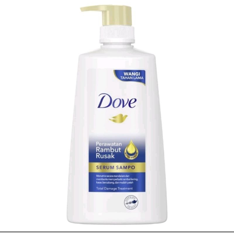 Jual Dove Shampoo Total Dmg Treatment Dmt 680Ml | Shopee Indonesia