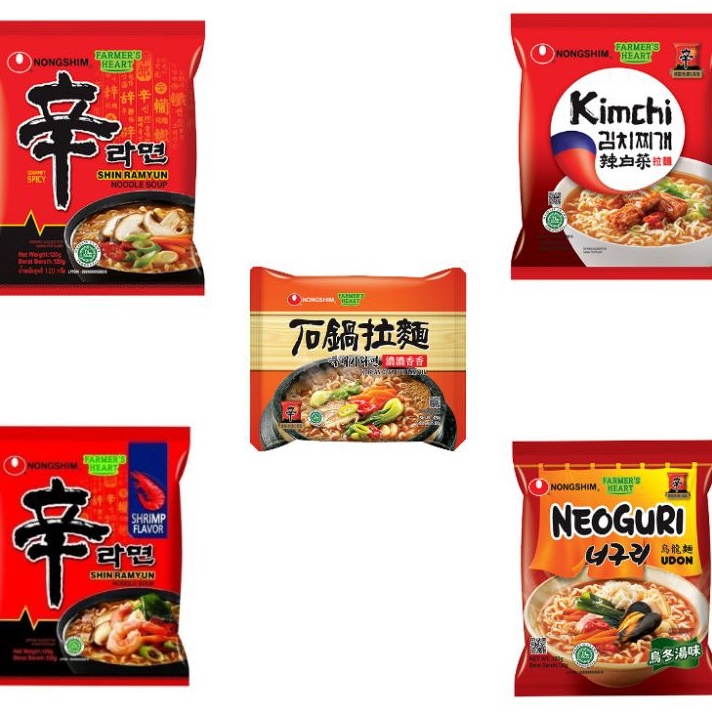 Jual Ready Stok EXP FEBRUARI 225 NONGSHIM SHIN RAMYEON RAMYUN RAMEN Mie Instan HALAL Spicy ...