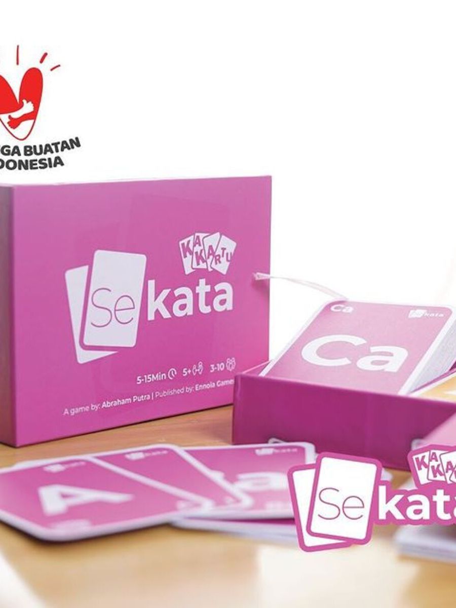 Jual Kartu Sekata Card Game Board Original By Ennoia Games | Shopee ...