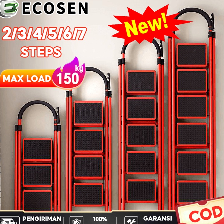 Jual Ready Now Tangga 23456 Tangga Lipat Step Rumah Lipat Tangga Besi ...