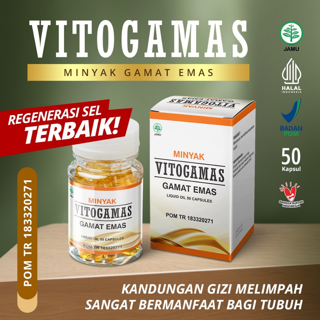 Jual Vitogamas Obat Pasca Operasi Kapsul Minyak Gamat Emas Kaya ...