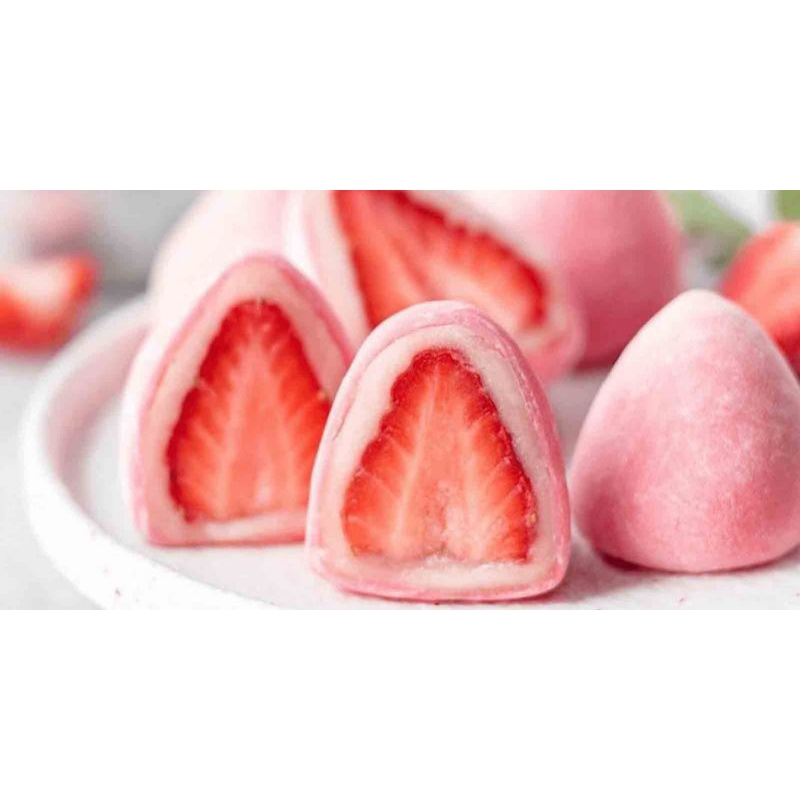 Jual Premium Mochi Ichigo Daifuku Strawberry Cream Cheese | Shopee ...
