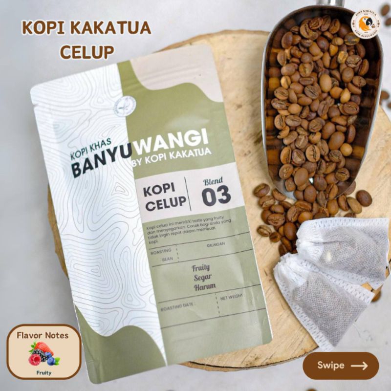 Jual Kopi Celup Kopi khas Banyuwangi by Kopi Kakaktua | Shopee Indonesia