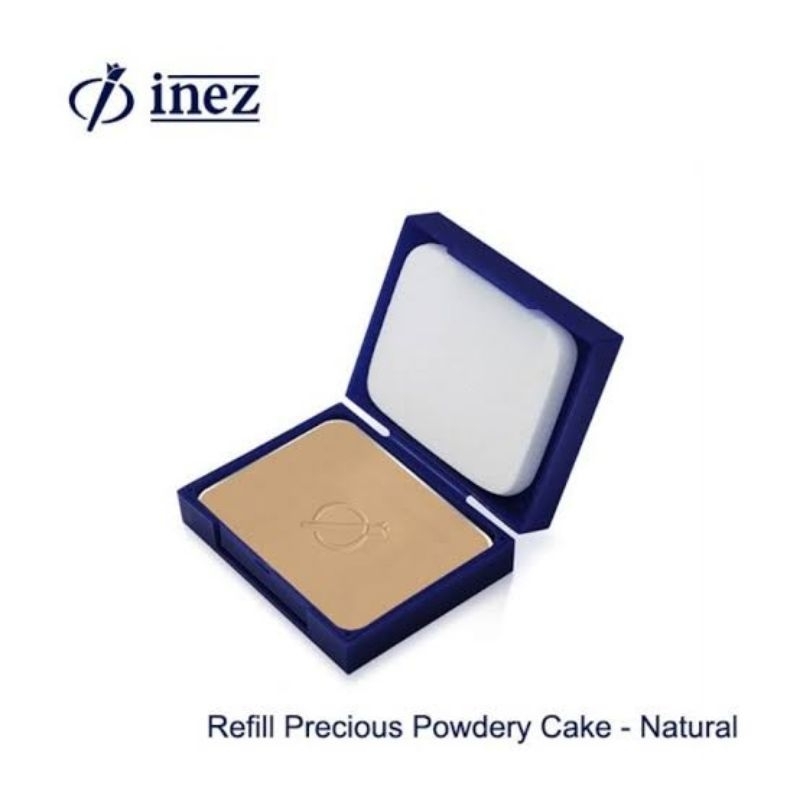 Jual Inez Refill Precious Powdery Cake Natural 12g | Shopee Indonesia