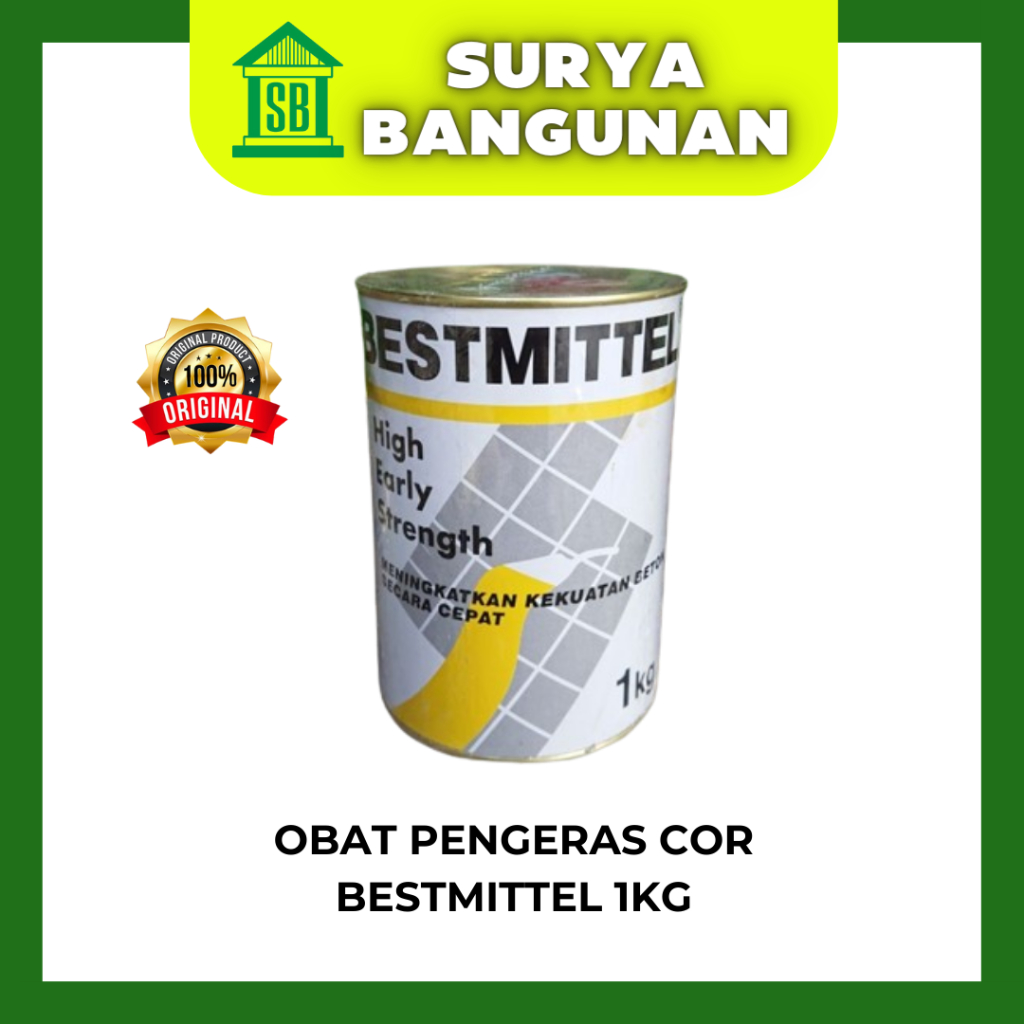 Jual Obat Pengeras Cor Bestmittel 1kg | Shopee Indonesia