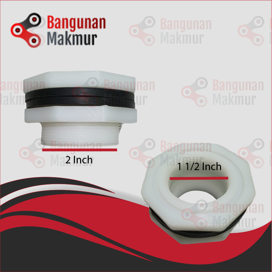Jual Mur Toren / Mur Tandon / Vlok Ring 1 1/2 inch | Shopee Indonesia