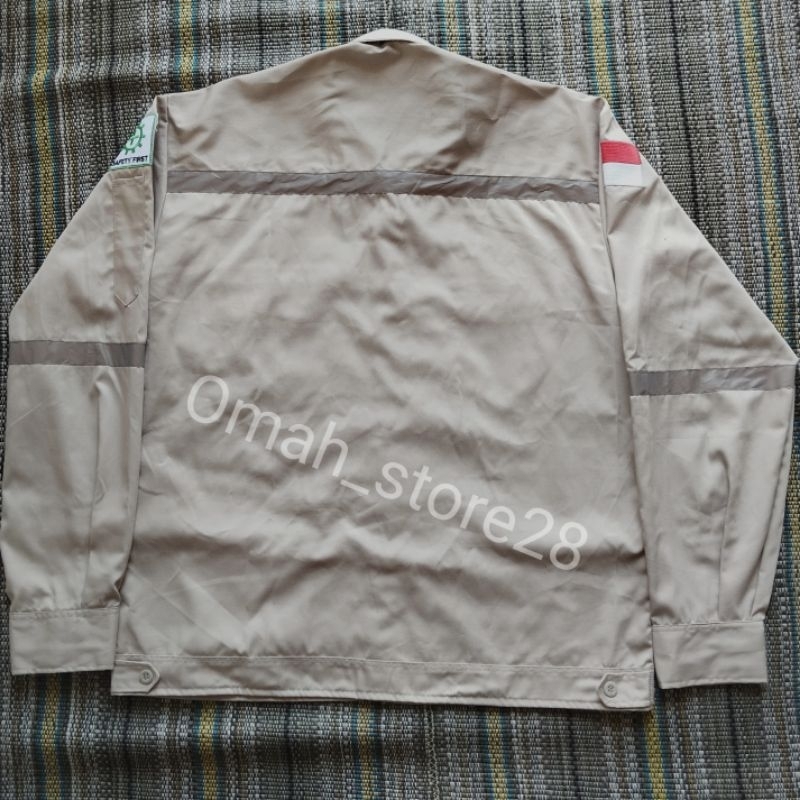 Jual Seragam Kerja Atasan Wearpack Proyek PDH Safety CREAM | Shopee ...