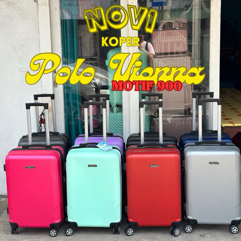 Jual KOPER 22 INCH POLO VIENNA TYPE 900 FIBER ABS, FREE KARDUS 100% ...