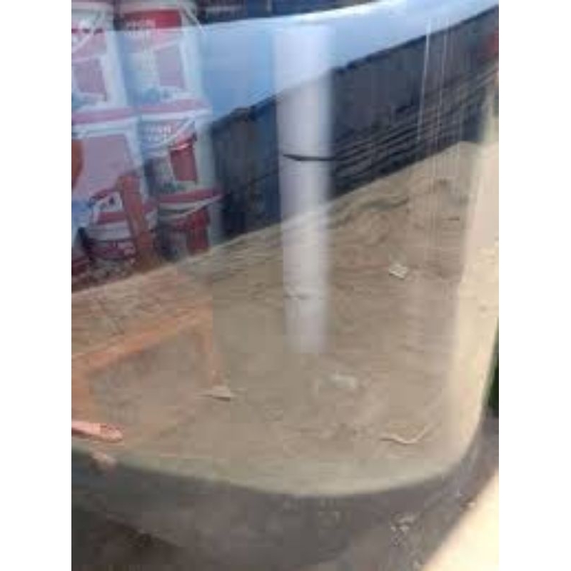 Jual Fiber Penutup Pagar Bening / Transparan / Clear Harga Meteran / 1 ...