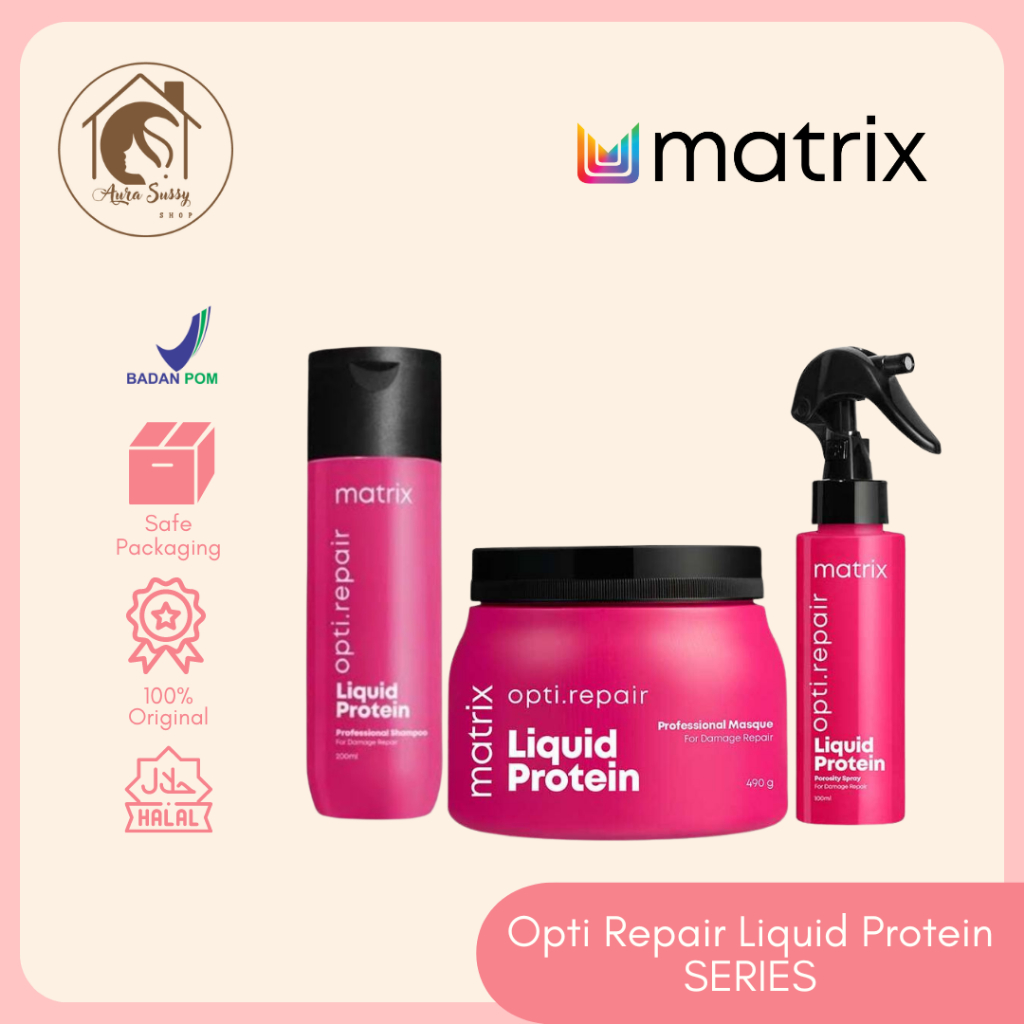 Jual Matrix Opti Repair Liquid Protein Porosity Spray 100ml | Shopee ...