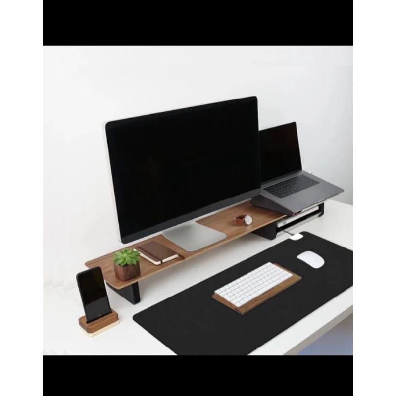 Jual Meja Monitor Komputer Desk Shelf Stand Monitor Tatakan Dudukan ...