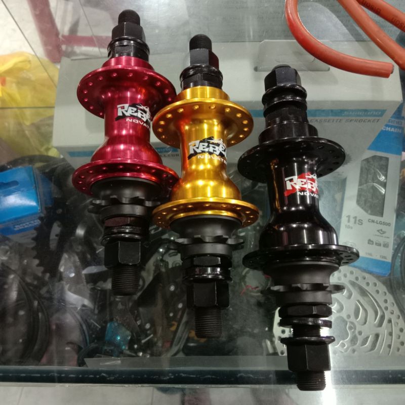 Jual Novatec rebel cassette hub bmx 9T RHD | Shopee Indonesia