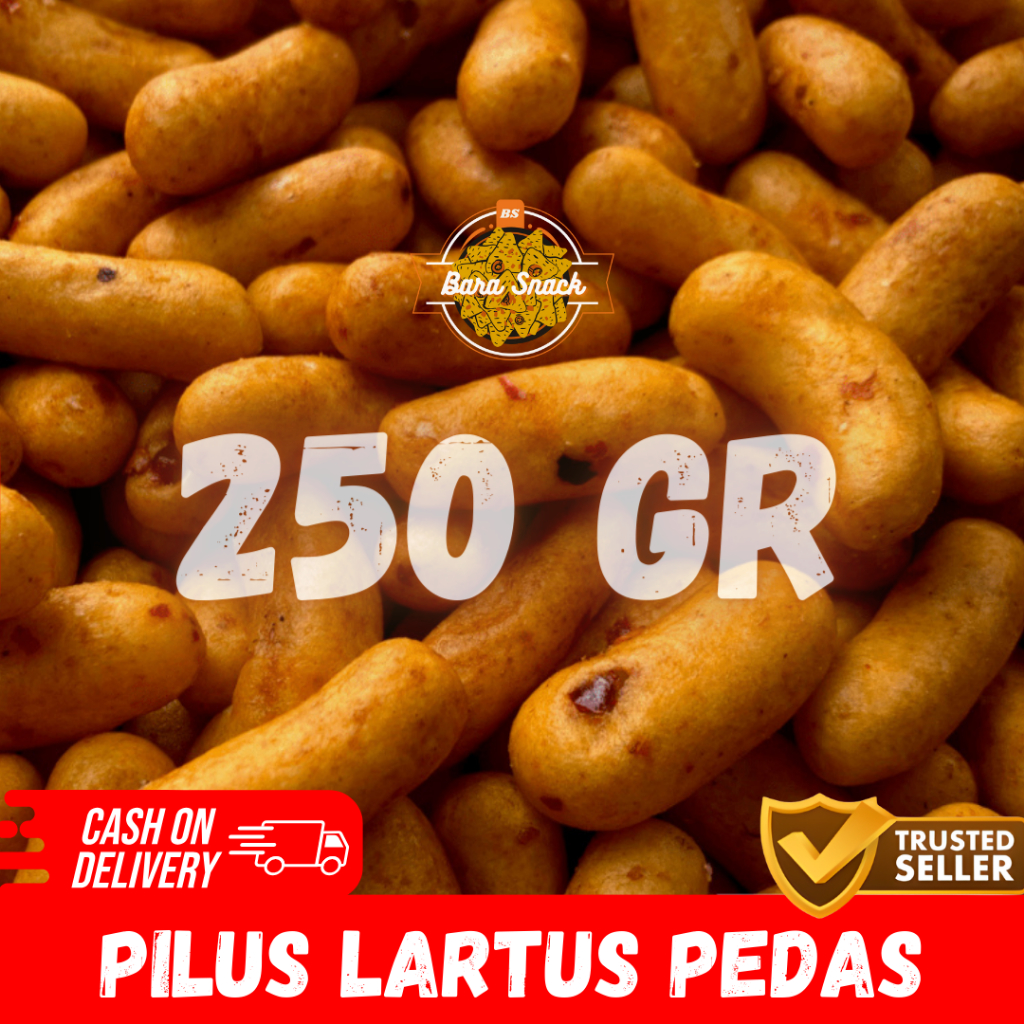 Jual [ 250gr ] Pilus Lartus Bangkok Pedas / Pilus Rujak Kapsul ...