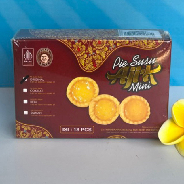 Jual PIE SUSU AJIK MINI Krisna bali ISI 18 pch original | Shopee Indonesia