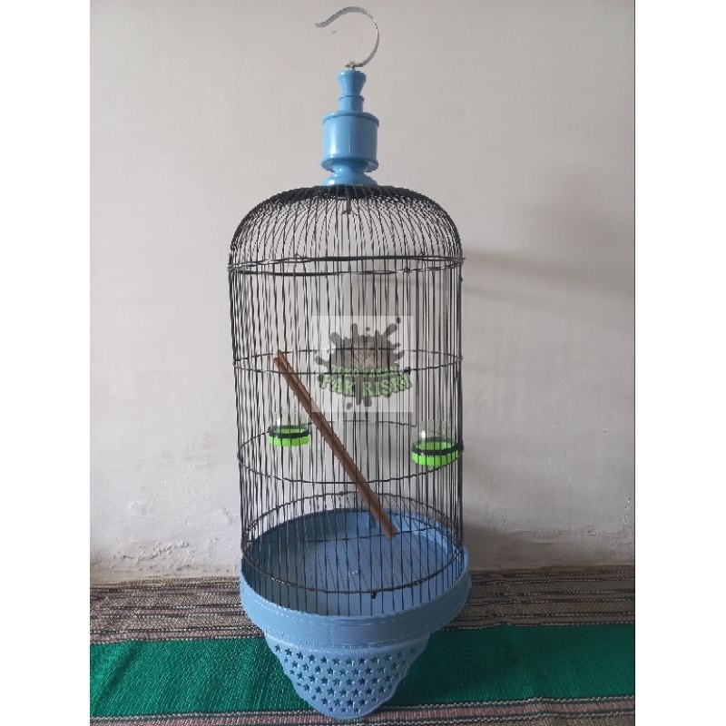 Jual Sangkar besi kapsul love bird full set warna diameter 33 | Shopee ...
