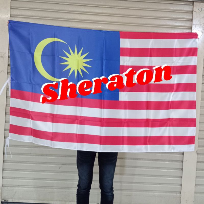 Jual bendera print bendera negara MALAYSIA UK. 90cm x 135cm | Shopee ...