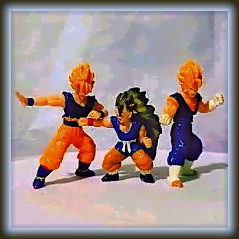 Jual Action figure Mini DRAGON BALL BANDAI Set 3 Dragon Ballz | Shopee ...