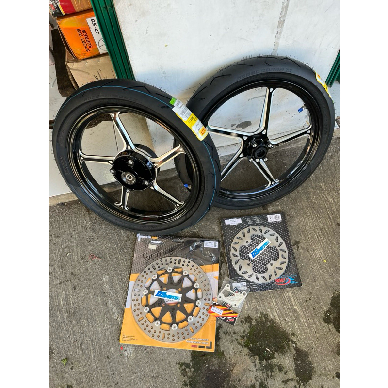 Jual velg Velk VND racing AK55 AK 55 tinggal pasang Ninja150 ninjaSS ...