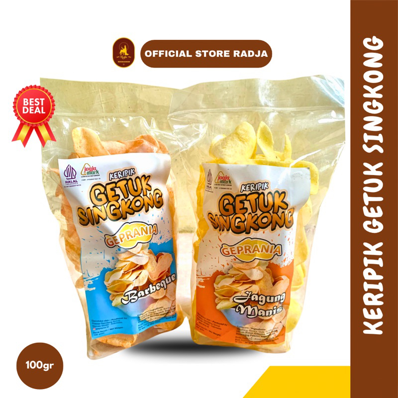 Jual Keripik Getuk Singkong Keripik Singkong Geprania - Oleh Oleh Jogja | Shopee Indonesia