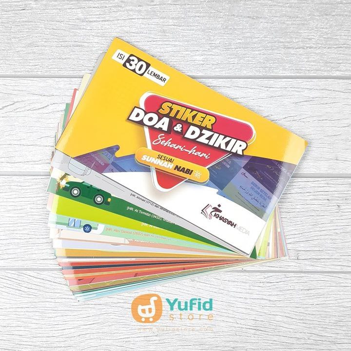 Jual STIKER DOA DAN DZIKIR SEHARI-HARI SESUAI SUNNAH NABI ISI 30 LEMBAR ...