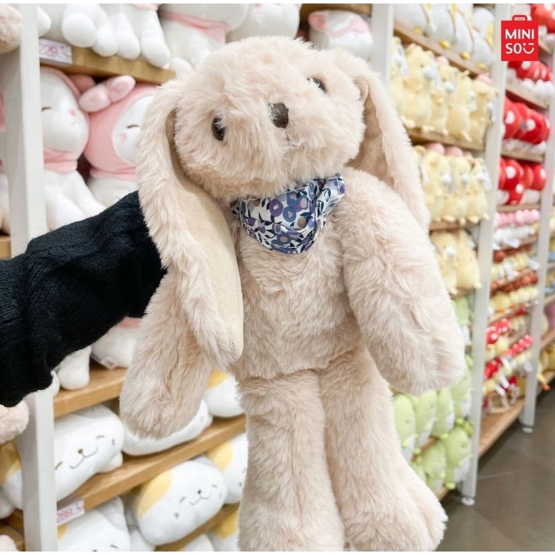 Jual Official BALI MINISO Boneka Kelinci Mainan Boneka Binatang Lucu ...