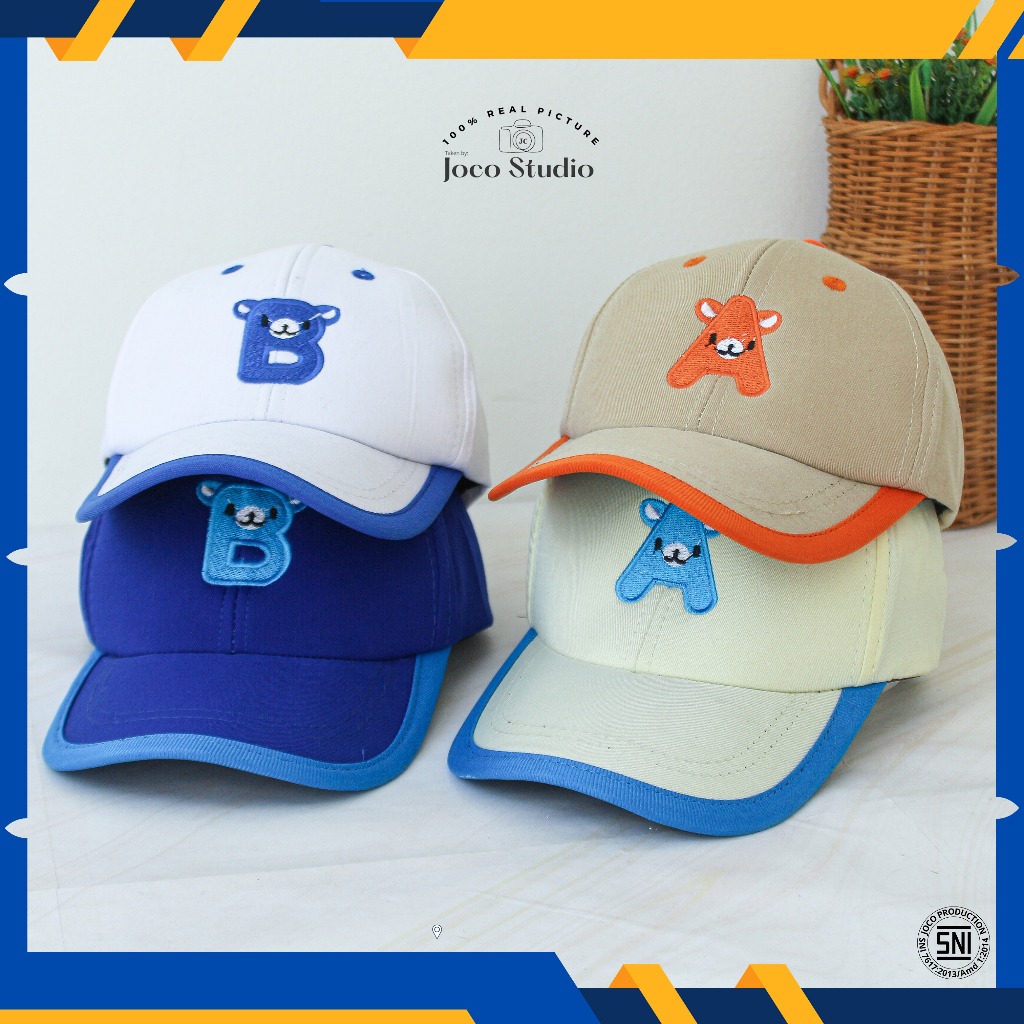Jual Joliecollection X Jocoproduction - Topi Anak BASEBALL Premium ...
