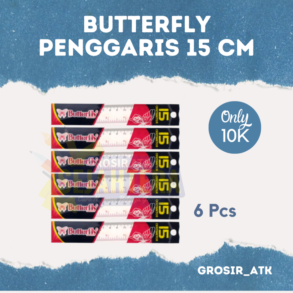 Jual SERBA 10000 10RIBU SEPULUH RIBU PENGGARIS GARISAN MIKA PLASTIK ...