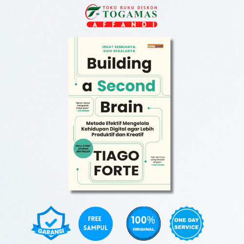 Jual BUILDING A SECOND BRAIN - TIAGO FORTE | Shopee Indonesia