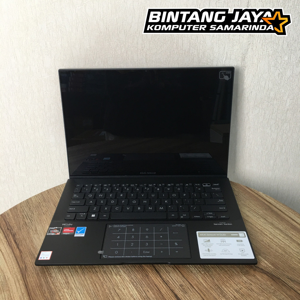Jual Laptop Asus Zenbook 14 Oled Um3402ya Amd Ryzen 5 5625u 8gb 512gb