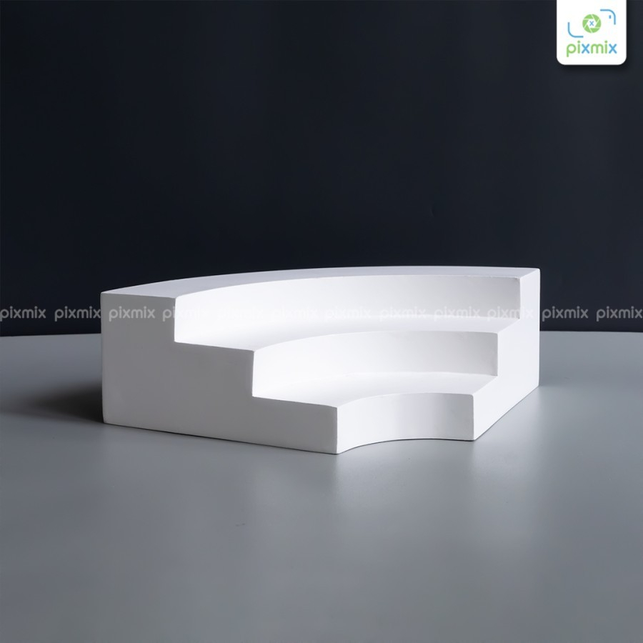 Jual Props Properti Foto Produk Tangga Display / Podium Round Steps ...