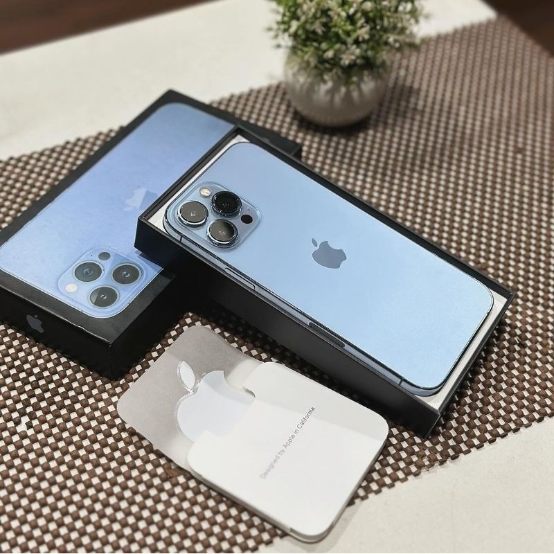 Jual iPhone 13 Pro Max 256 GB inter fullset second | Shopee Indonesia