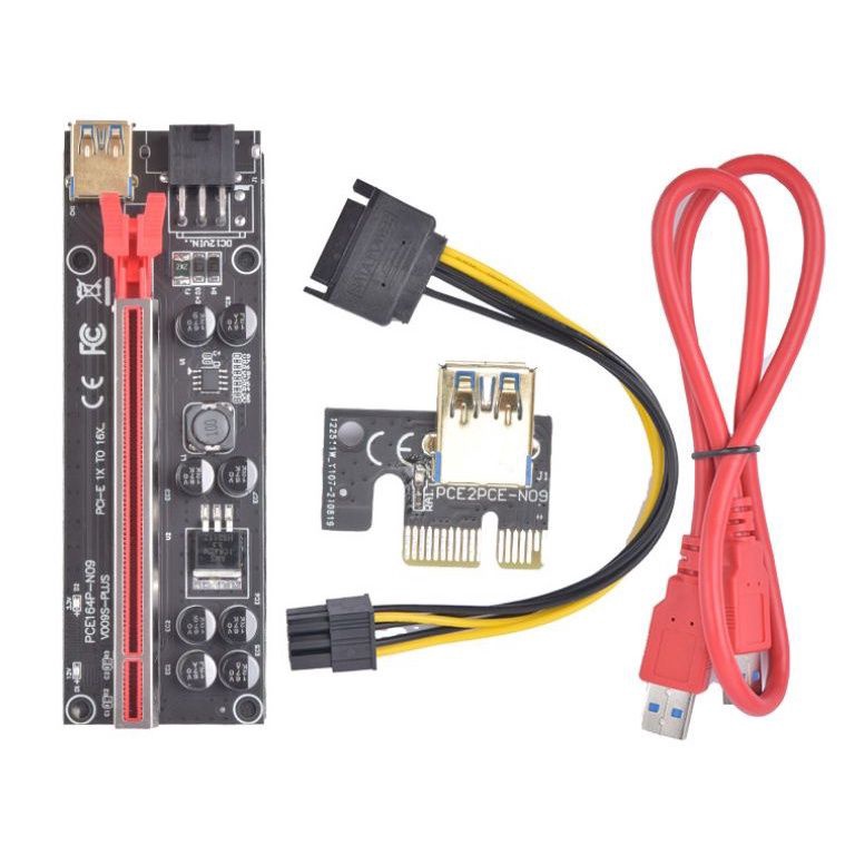 Jual ART V84O RISER VER9S PLUS 8 KAPASITOR PCIE RISER 9S PLUS 8 ...