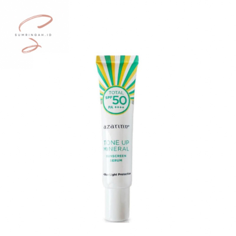 Jual AZARIN.E Tone Up Mineral Sunscreen Serum SPF 50 PA+++For All skin ...