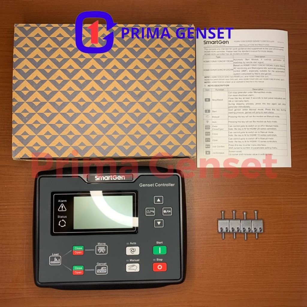 Jual Smartgen Genset Controller Original HGM6120N / HGM 6120N / Modul Smartgen HGM 6120 N ...