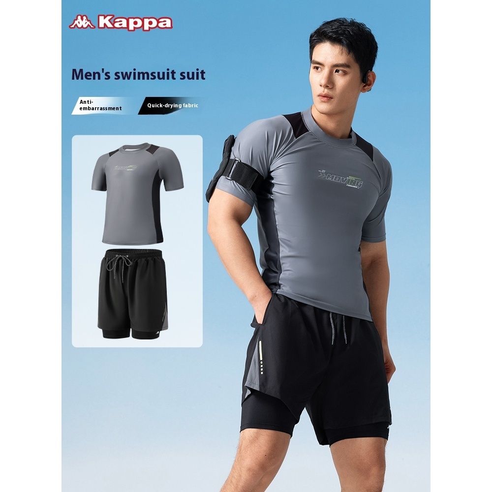 Jual kappa Men's swimsuit Full body adult swimsuit | Shopee Indonesia