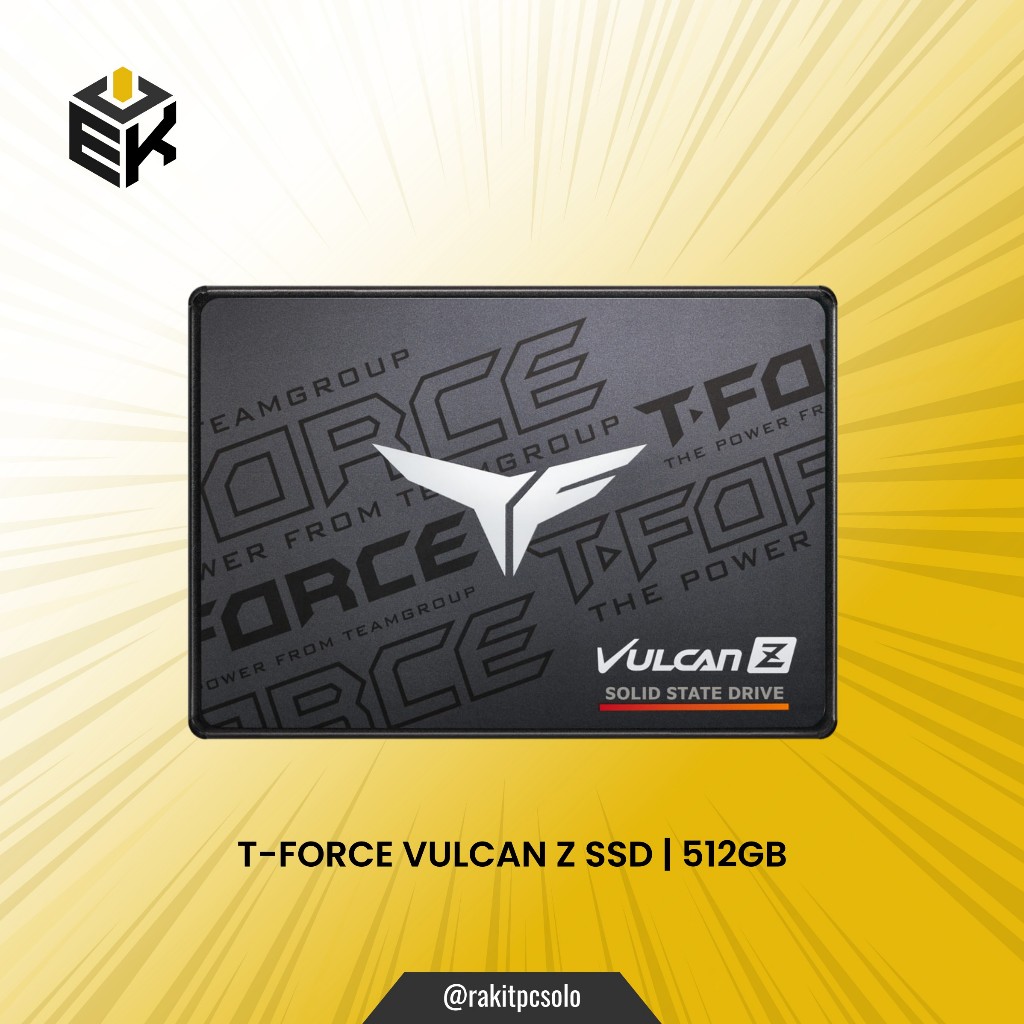 Jual SSD 512GB Team T-Force Vulcan Z SSD 512GB SATA3 | Shopee Indonesia