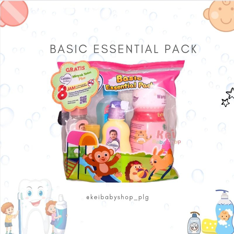 Jual Cussons Baby Basic Essential Pack / Set Sabun Mandi Bayi / Gift ...