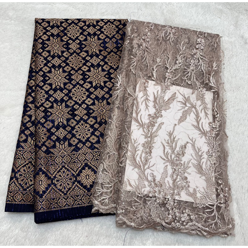 Jual Set/Paket Kain Bridesmaid Tile Payet & Songket semi palembang ...
