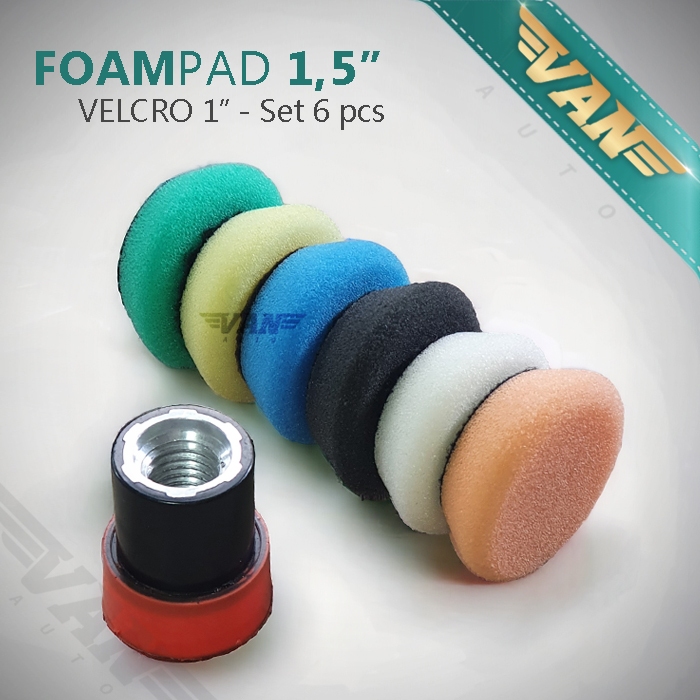 Jual Busa Poles Mini 1,5 inch untuk Backing Pad 1 inch Mini Foam Pad ...