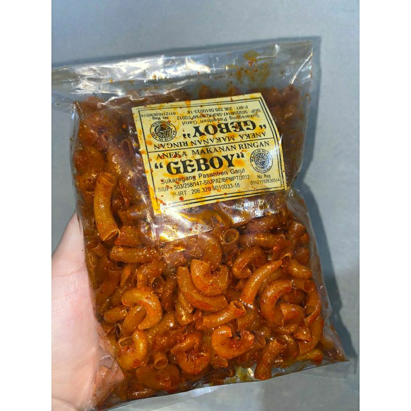 Jual Makaroni Geboy kemasan 1/4 kg | Shopee Indonesia