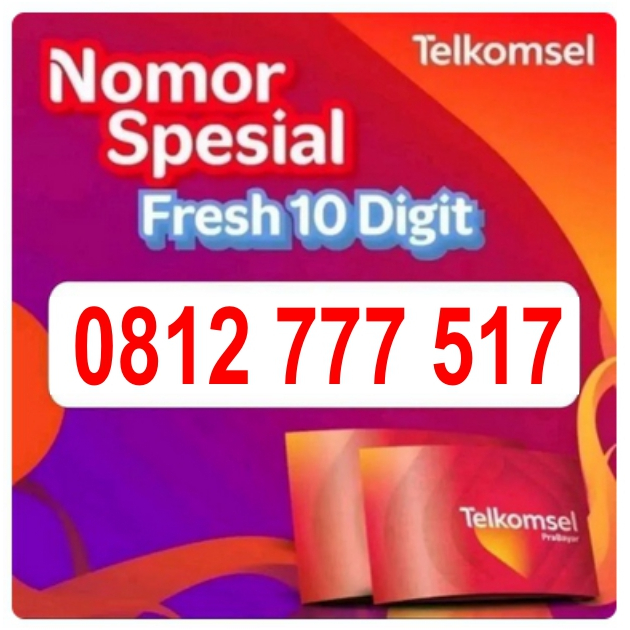 Jual Nomor Cantik Simpati 10 Digit 777 517 Prabayar Nomer Rapi Perdana Telkomsel Reguler Isi ...