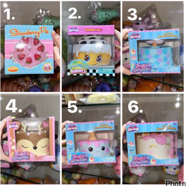 Jual Silly Squishies Cake Squishy Sales (Licensed Squishy, Puni Maru ...