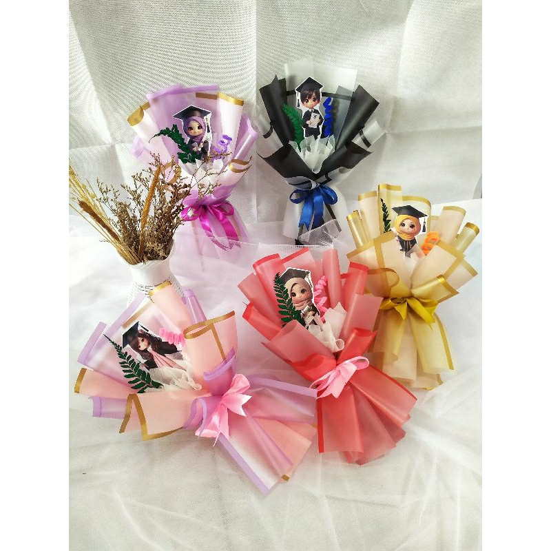 Jual bucket wisuda // gift wisuda free packing kardus. | Shopee Indonesia
