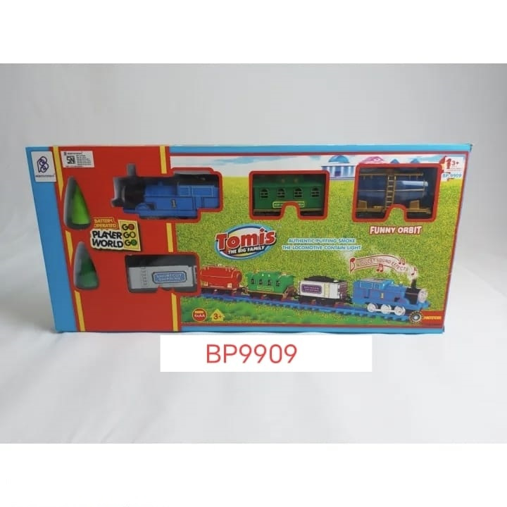 Jual MAINAN KERETA API TOMIS + RELL ARENA BP9909 | Shopee Indonesia