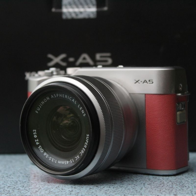 Jual Kamera mirrorless fujifilm Xa5 fullset box murah sudah video 4K ...